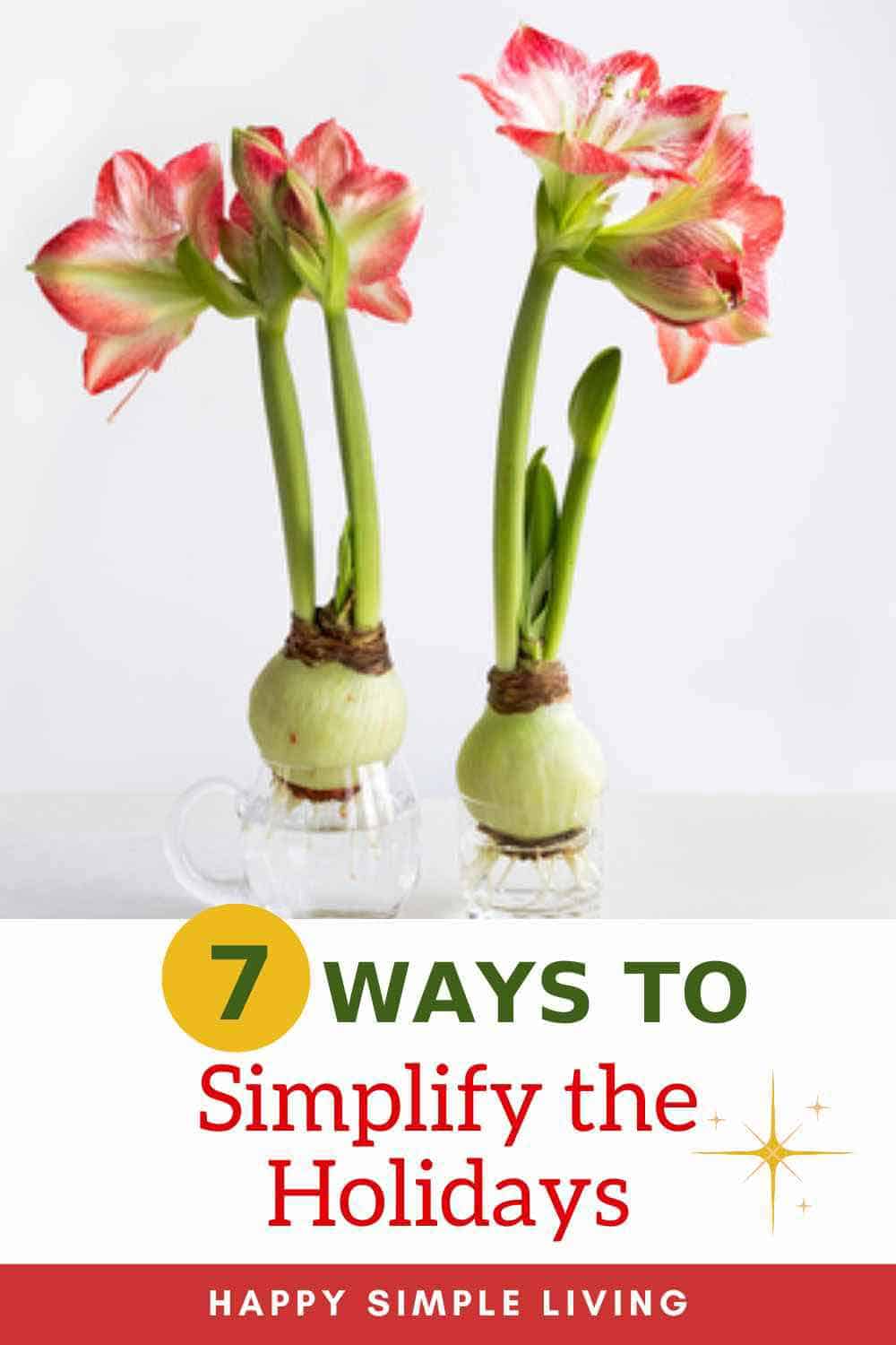 7 Ways to Enjoy a Simple Christmas - Happy Simple Living