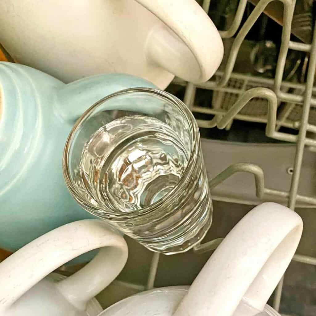 Homemade Dishwasher Rinse Aid for Spot-Free Dishes - Happy Simple Living