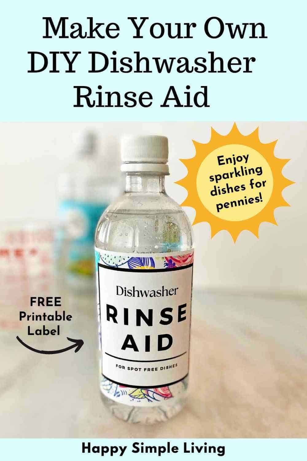 How To Make Homemade Dishwasher Rinse Aid at Linda Redmon blog