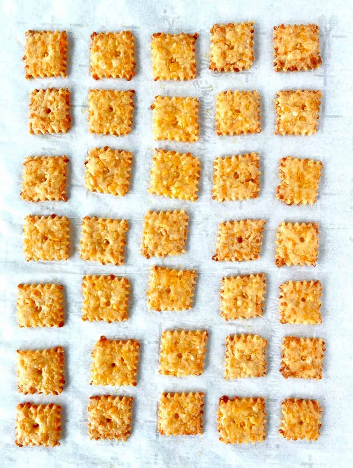 Homemade Cheez It Recipe - Happy Simple Living
