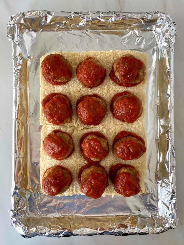 Best Hawaiian Roll Meatball Sliders Recipe - Happy Simple Living