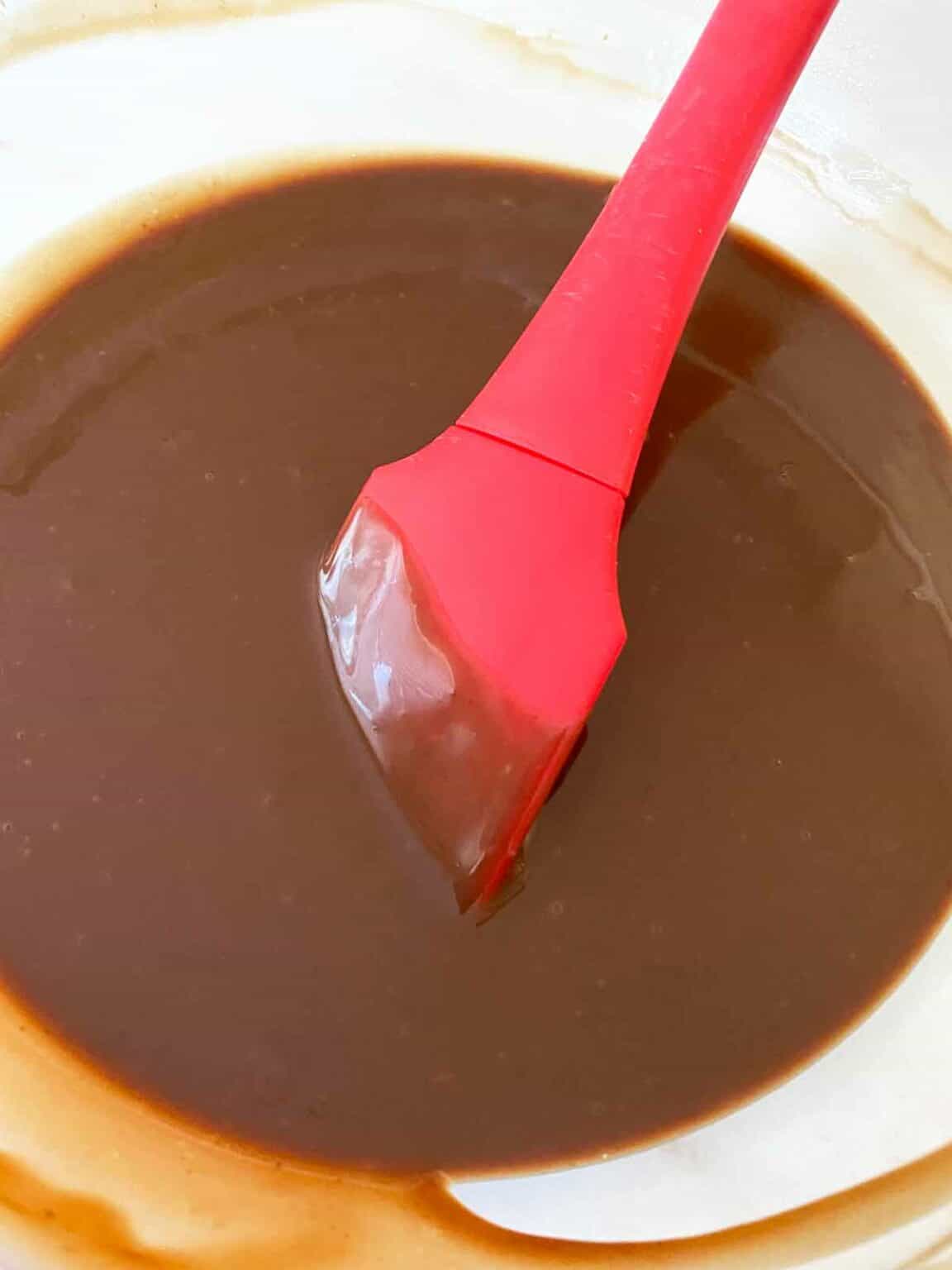 Mini Flourless Chocolate Cakes with Ganache Frosting - Happy Simple Living