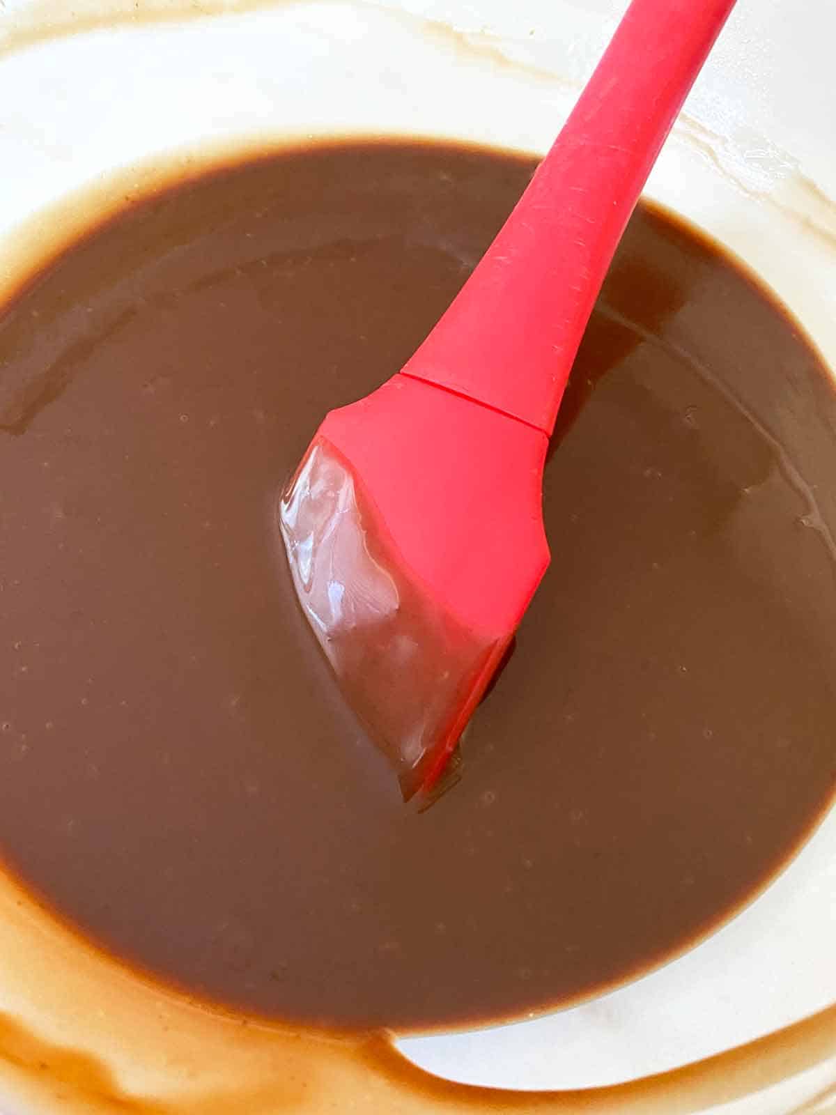 Mini Flourless Chocolate Cakes with Ganache Frosting - Happy Simple Living